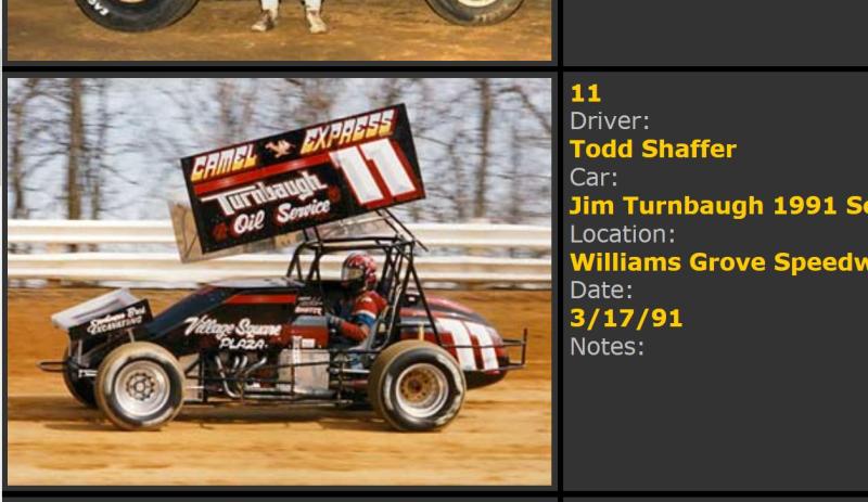 Todd Shaffer car from 1990 or 1991, pitctures? Page 1 HoseHeads Sprint Car General Forum